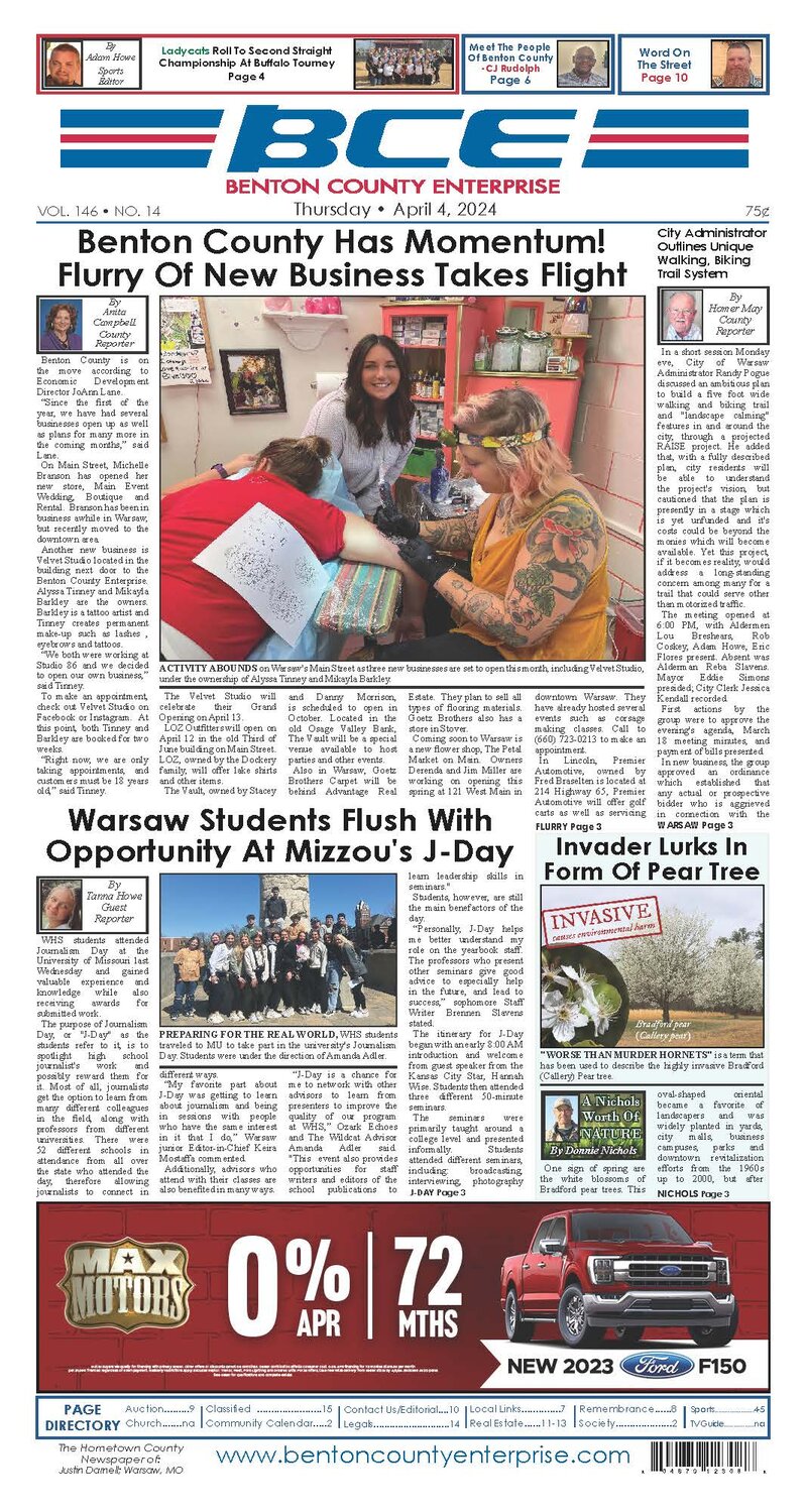 E-Editions - Benton County Enterprise